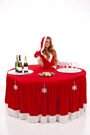 Strolling Tables for hire, Champagne Living Tables, Human Living Tables ...